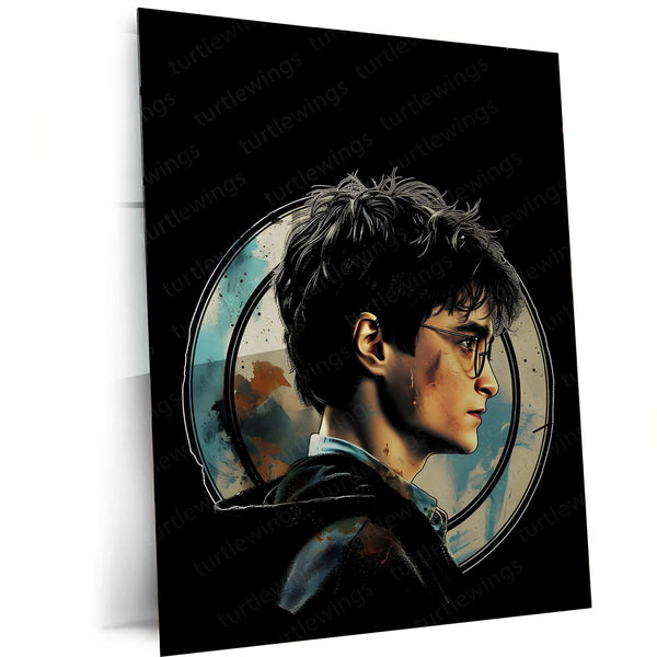 Harry Potter Metal Poster – Magical Wizarding World Wall Art – TURTLEWINGS