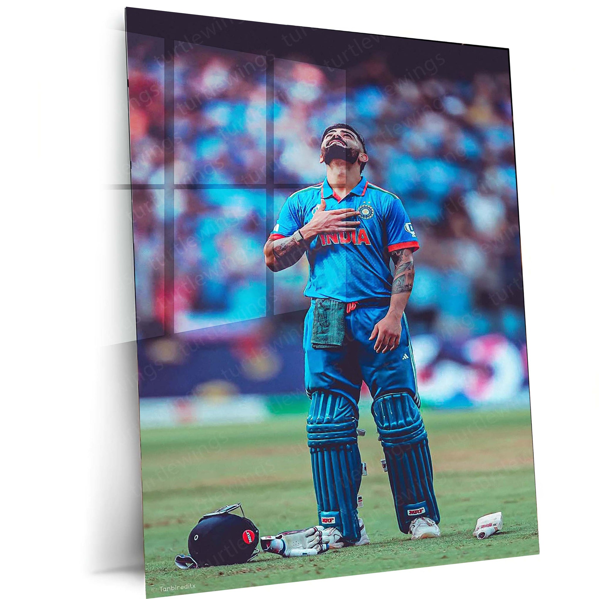 Virat Kohli – The Game Bends to His Will | Cricket Legend Metal Frame ...