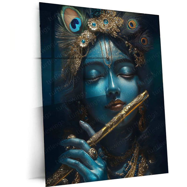 Krishna Art Metal Poster 2 – TURTLEWINGS