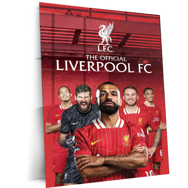 Sports | Liverpool FC Metal Poster – Iconic Football Wall Art 01 ...