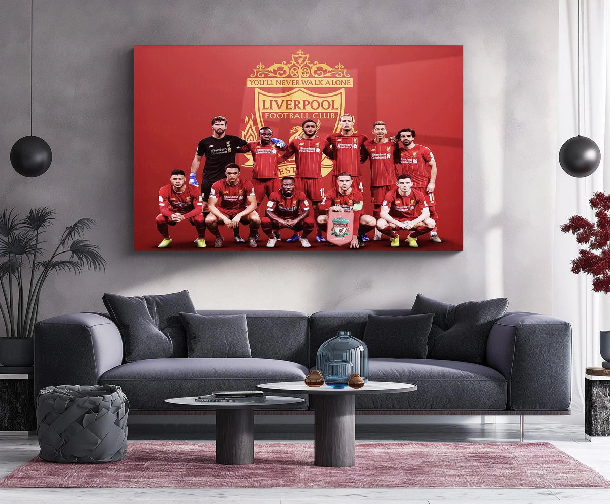 Sports | Liverpool FC Metal Poster – Iconic Football Wall Art 09 ...