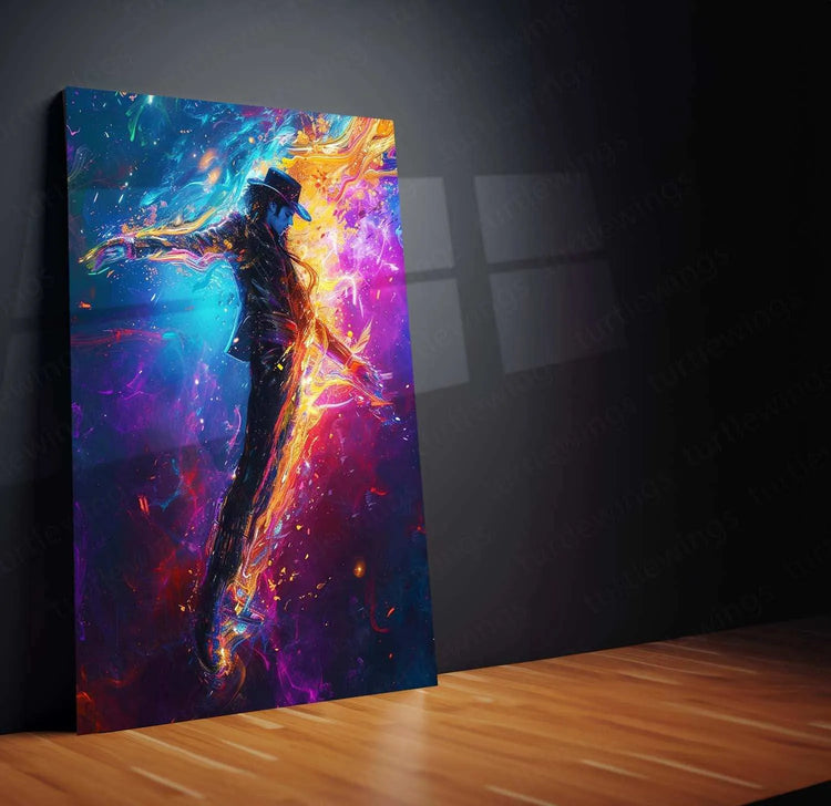 Michael Jackson Full-Body Wallpaper – Iconic Metal Poster – TURTLEWINGS