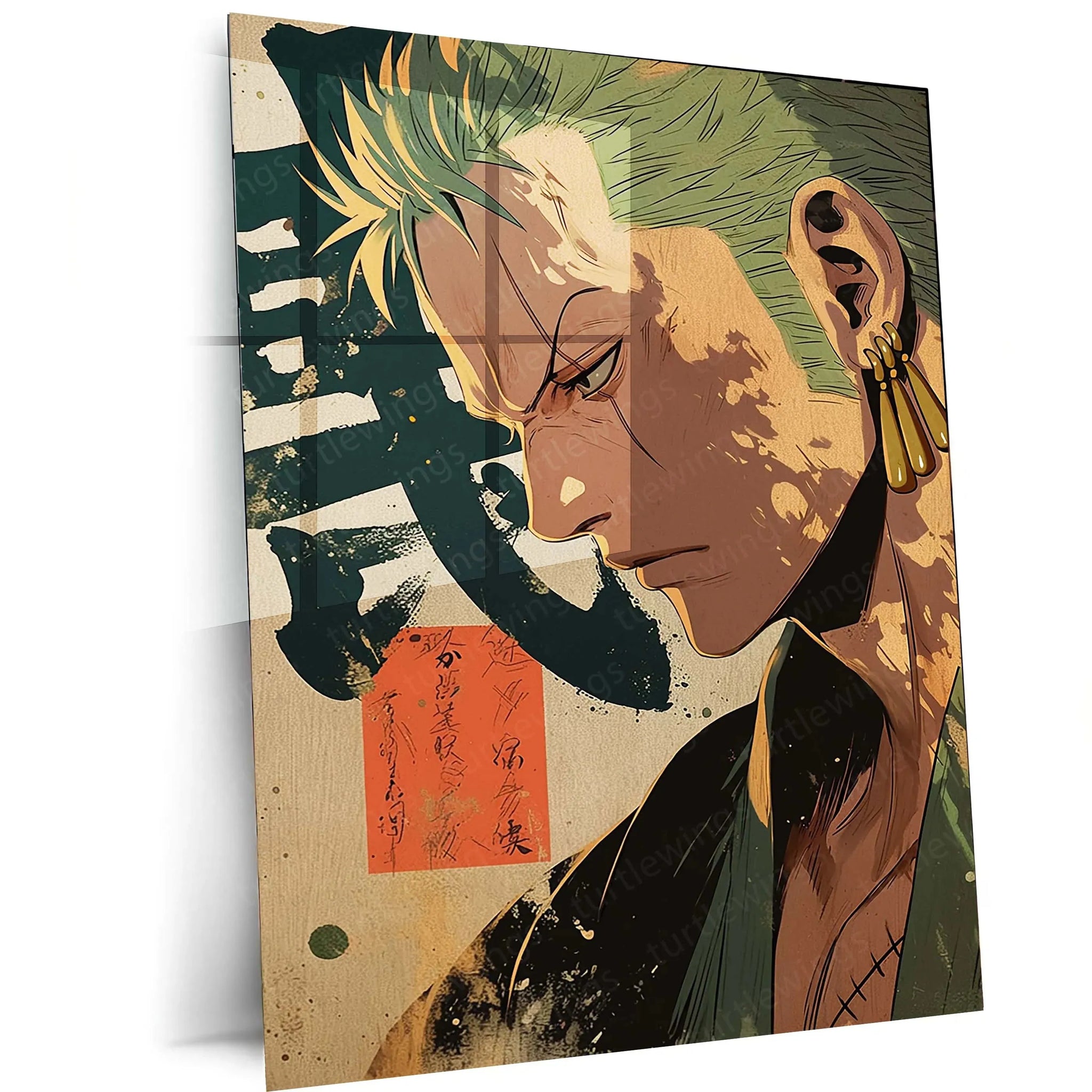 Roronoa Zoro One Piece Metal Poster 3 – TURTLEWINGS