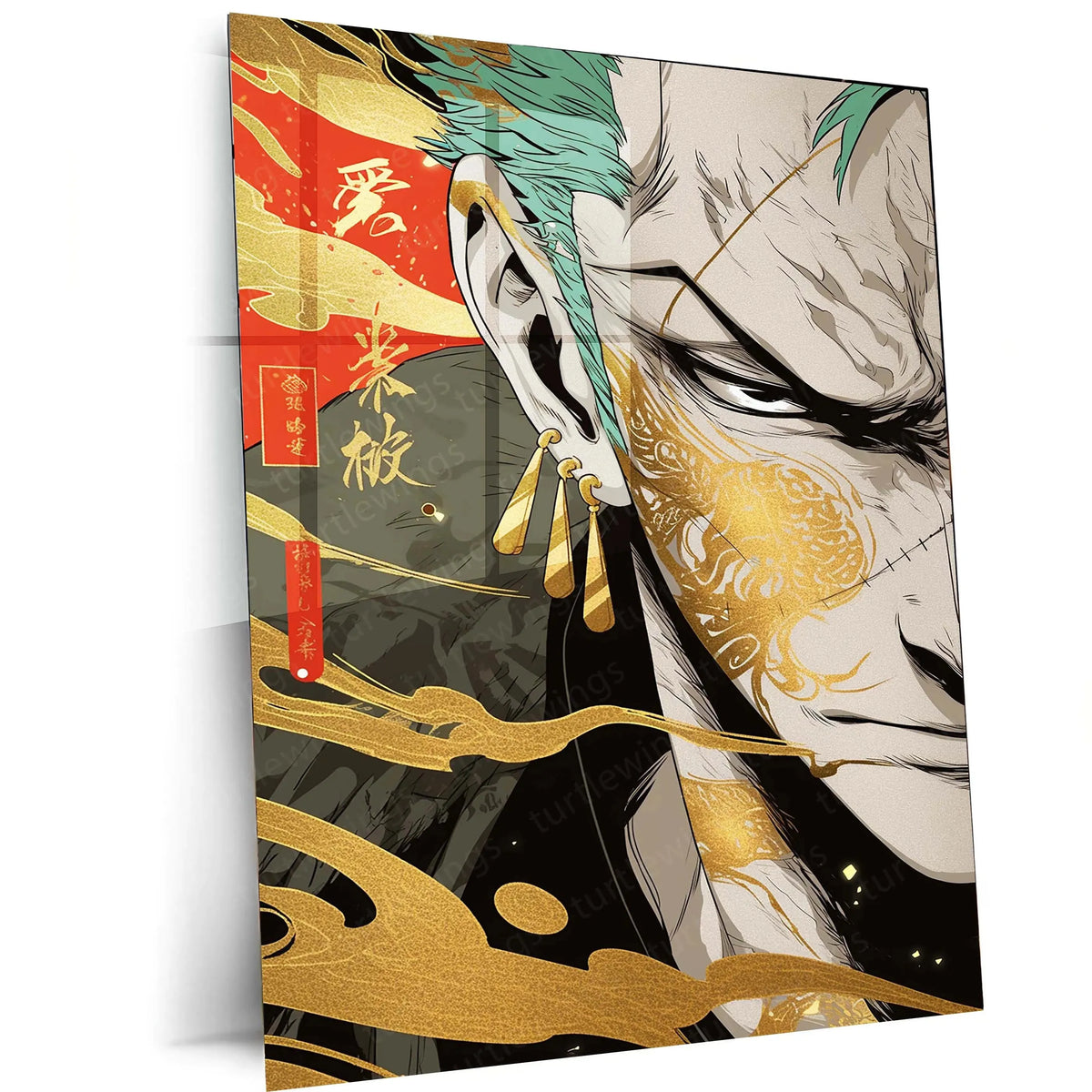 Roronoa Zoro One Piece Metal Poster 5 – TURTLEWINGS