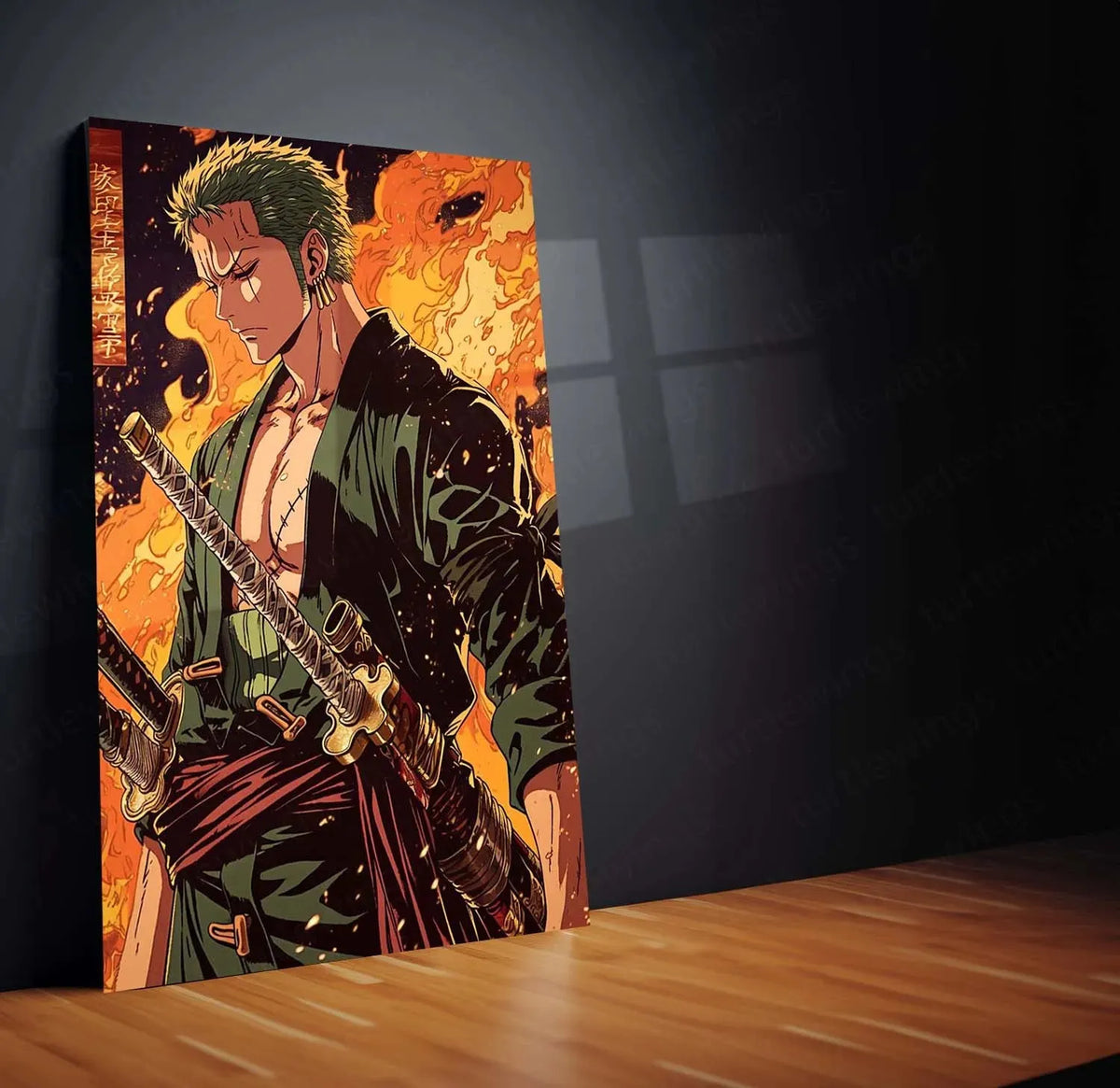 Roronoa Zoro One Piece Metal Poster 1 – TURTLEWINGS